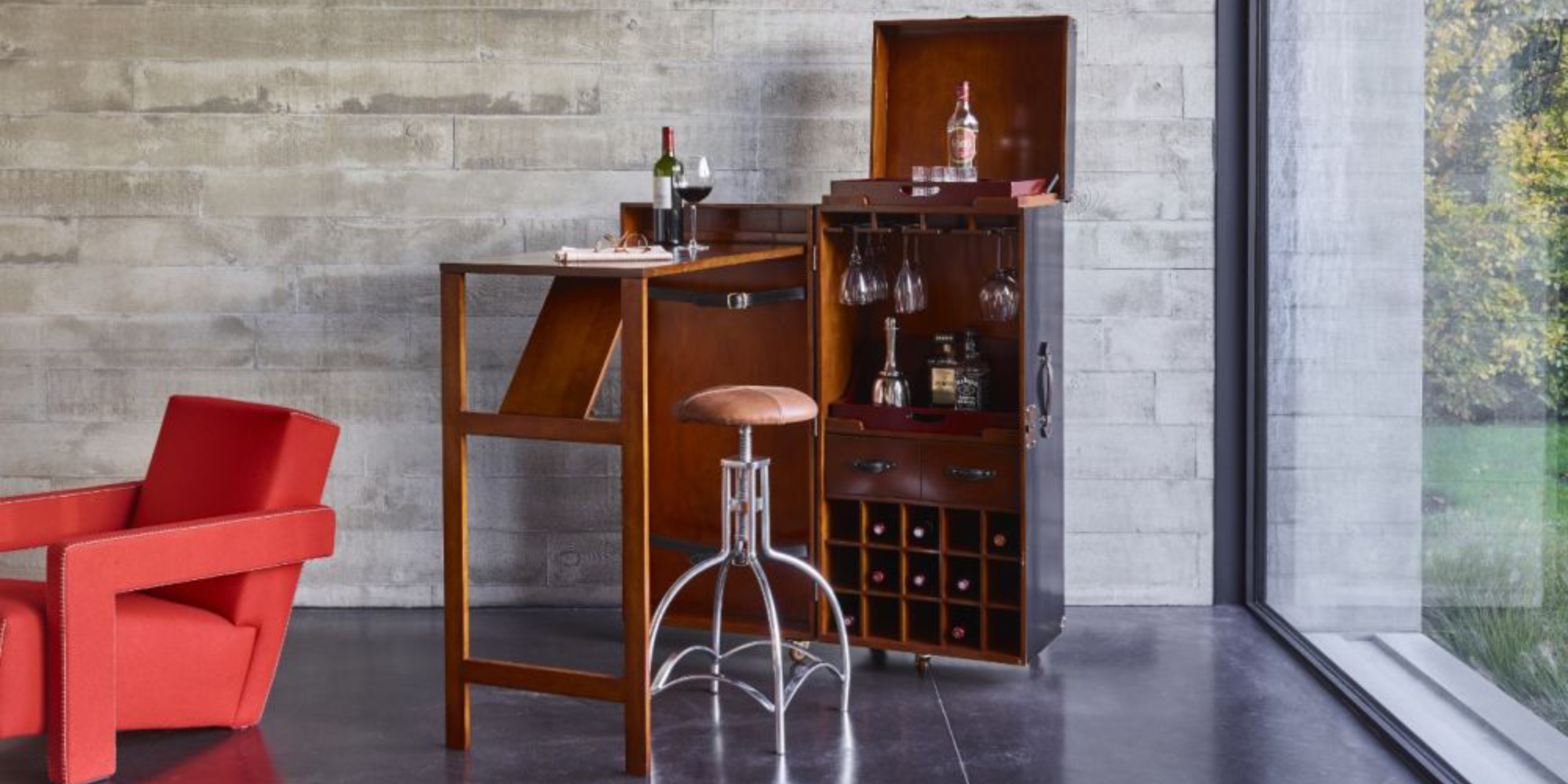 Backless Bar Stools for Space Saving | Home Bars USA
