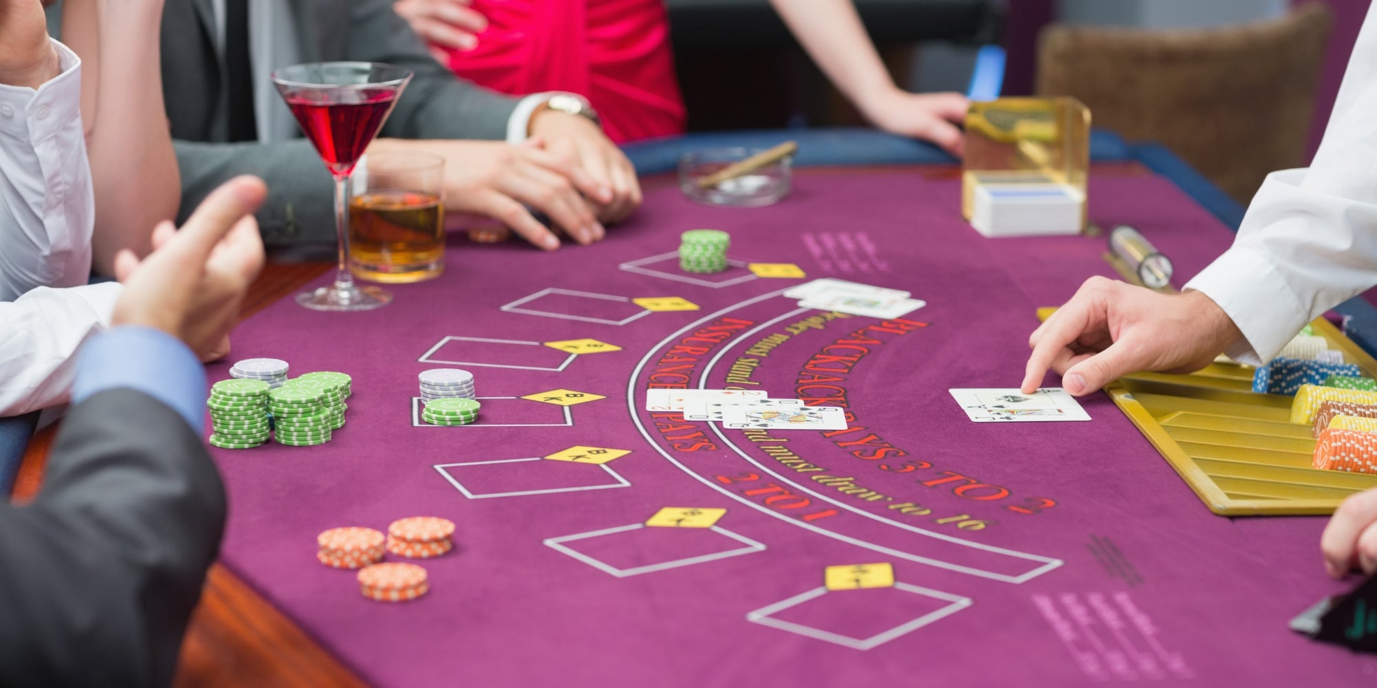 Holiday Poker Night with a Luxury Poker Table | Home Bars USA