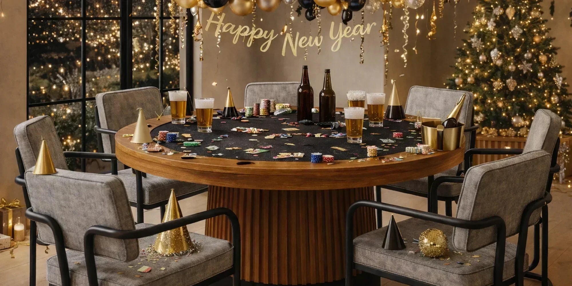 Make It a Tradition: Annual New Year’s Poker Night | Home Bars USA