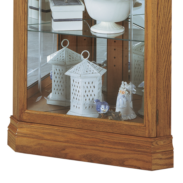 Howard Miller Hammond Corner Curio Cabinet 680347 | Home Bars USA
