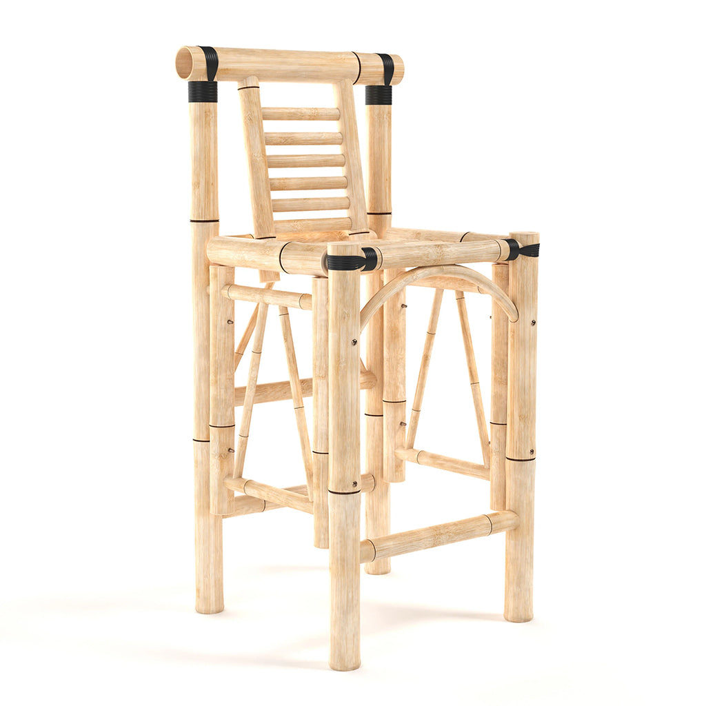 RAM Game Room Bar Stool with Back in Cappuccino | Home Bars USA