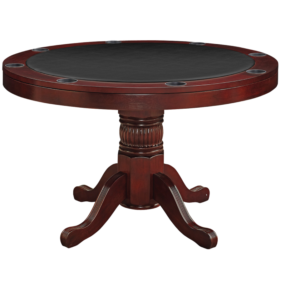 RAM Game Room 48" Game Table in Chestnut | Home Bars USA