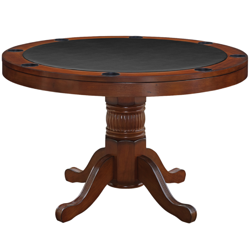 RAM Game Room 48" Game Table in Chestnut | Home Bars USA