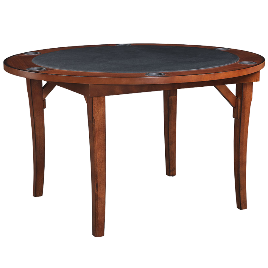RAM Game Room 48" Folding Game Table in Chestnut | Home Bars USA